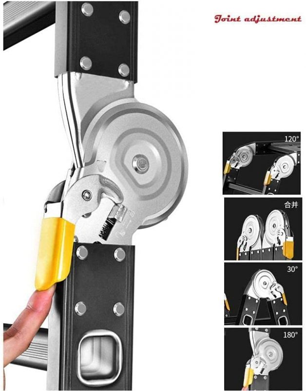 SVUZU Extension télescopique Pliante et Polyvalente en Aluminium pour ...